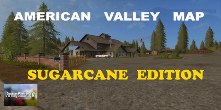 American Valley Map V 1.3.5 [MP] – FS17 mod