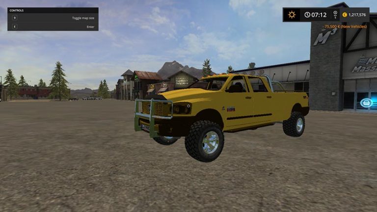 Dodge RAM 2500 Heavy Duty v 2.0 [MP] – FS17 mod