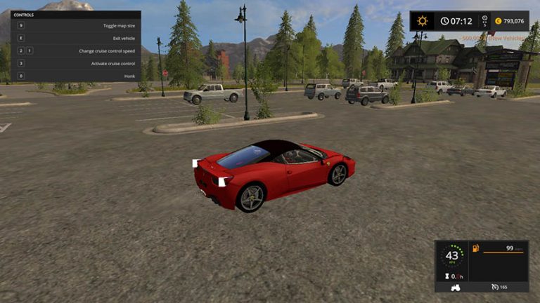 Ferrari 458 Italia v 1.1 [MP] – FS17 mod