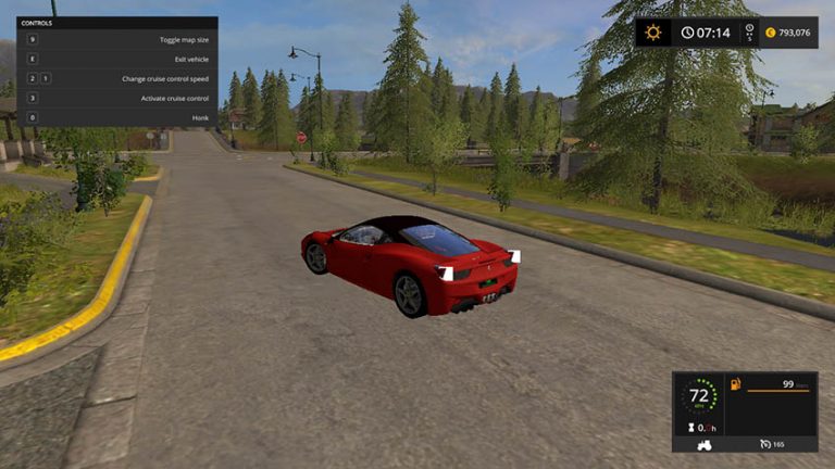 Ferrari 458 Italia v 1.1 [MP] – FS17 mod