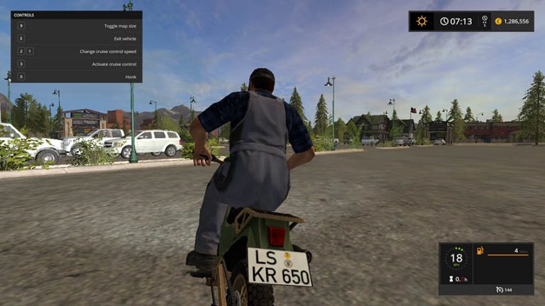 Kawasaki KR650 v 1.0 [MP] – FS17 mod