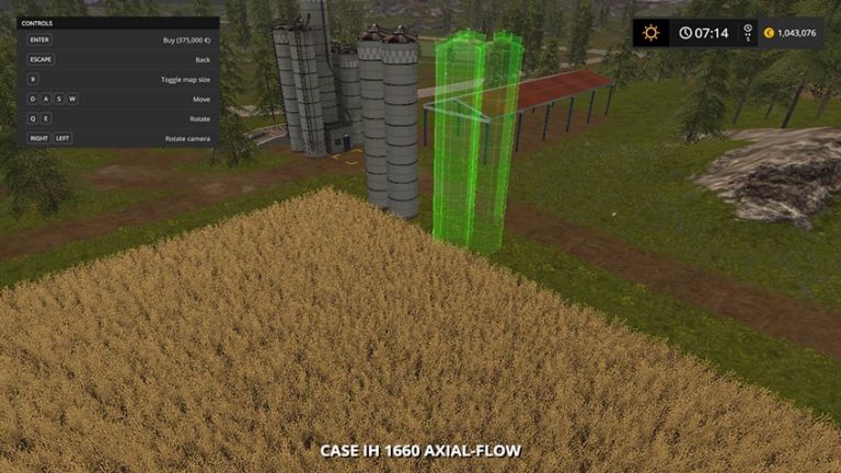 Placeable Silo Expand V 1.1 [MP] – FS17 mod
