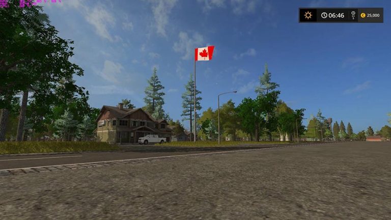 Canadian National Map v 7.1 [MP] – FS17 mod