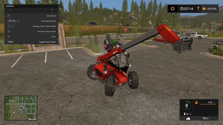 Case IH Farm Lift 735 V 1.0 [SP] – FS17 mod