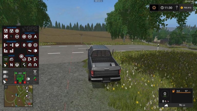 GPS HUD Color Mod V 3.0 [SP] – FS17 mod