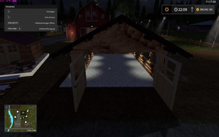 Garage V 1.0 [SP] – FS17 mod