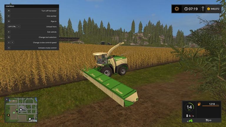 Krone XDisc 1860 V 1.0 [MP] – FS17 mod