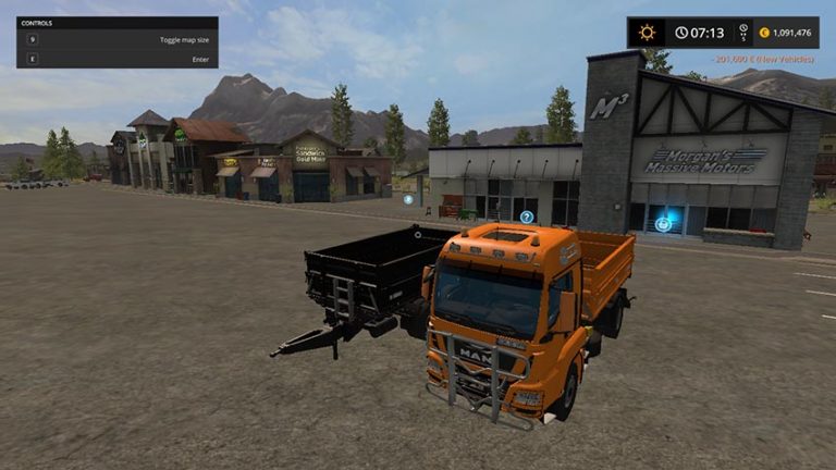 MAN TGS 18.440 Tipper Pack – FS17 mod