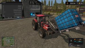 Water tank pallet 2000l V 1.0 [MP] – FS17 mod