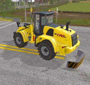 Wheel loaders weights V 1.0 [MP] – FS17 mod