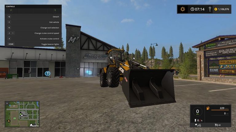 Wheel loaders Universalschaufel 10k V 1.0.0.1 [MP] – FS17 mod