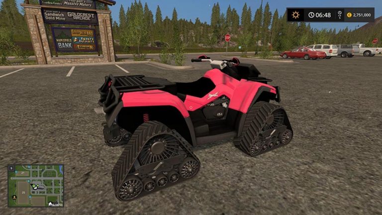 ATV crawler v 0.9.5.1 – FS17 mod