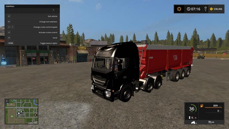 Iveco Hiway v 1.0.2.0 – FS17 mod