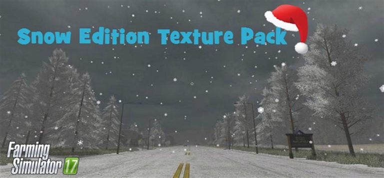 Snow Edition Texture Pack v 1.2 [SP] – FS17 mod