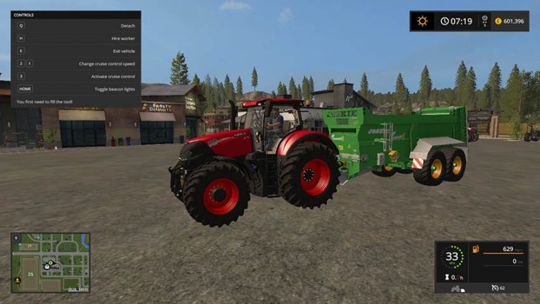 Case IH Optum CVX V 1.3 [MP] – FS17 mod
