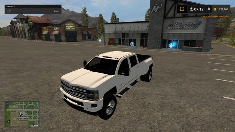 Chevy Silverado 3500HD – FS17 mod