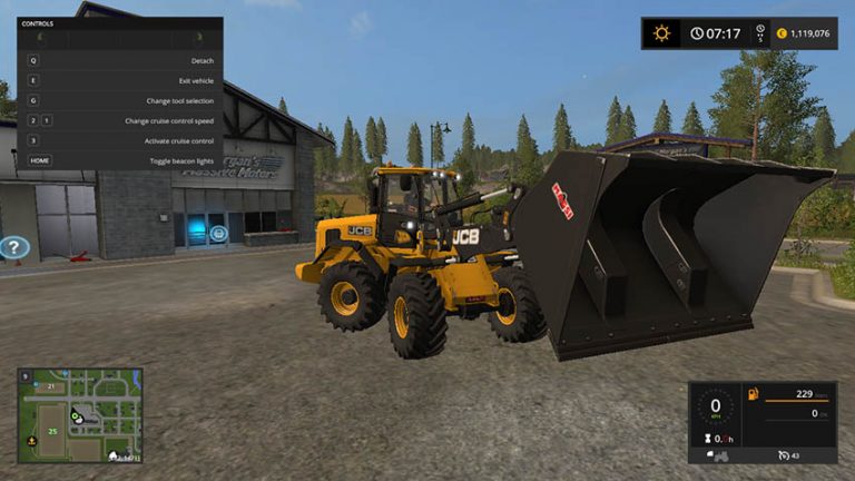 JCB 435s V 1.0 [MP] – FS17 mod