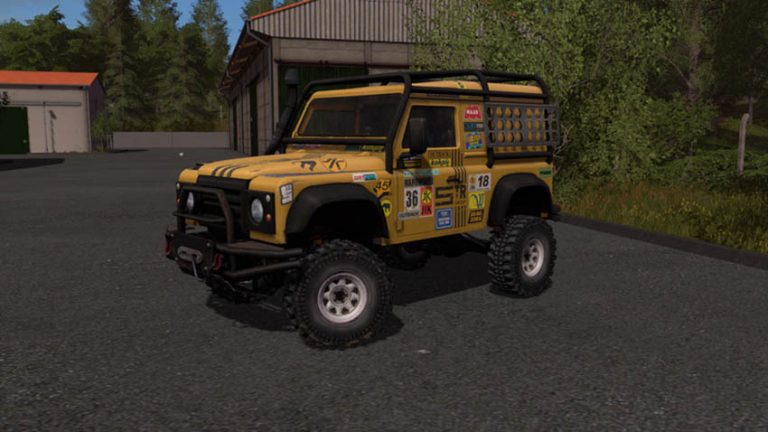 Land Rover Defender Dakar v 1.0 [MP] – FS17 mod