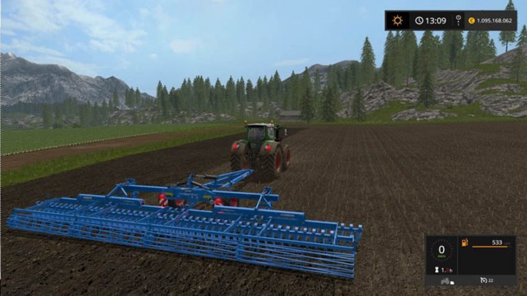 Lemken Gigant 10 V 1.1 [MP] – FS17 mod