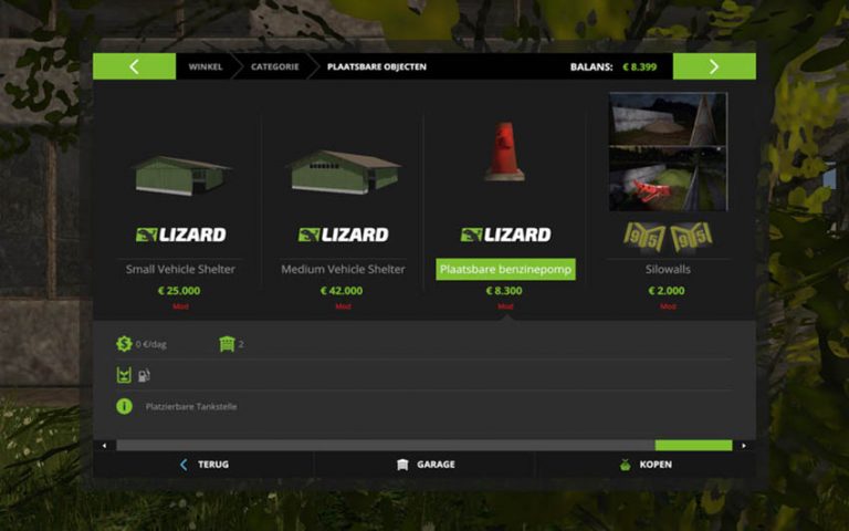 Placeable Gas Station V 1.0 [MP] – FS17 mod