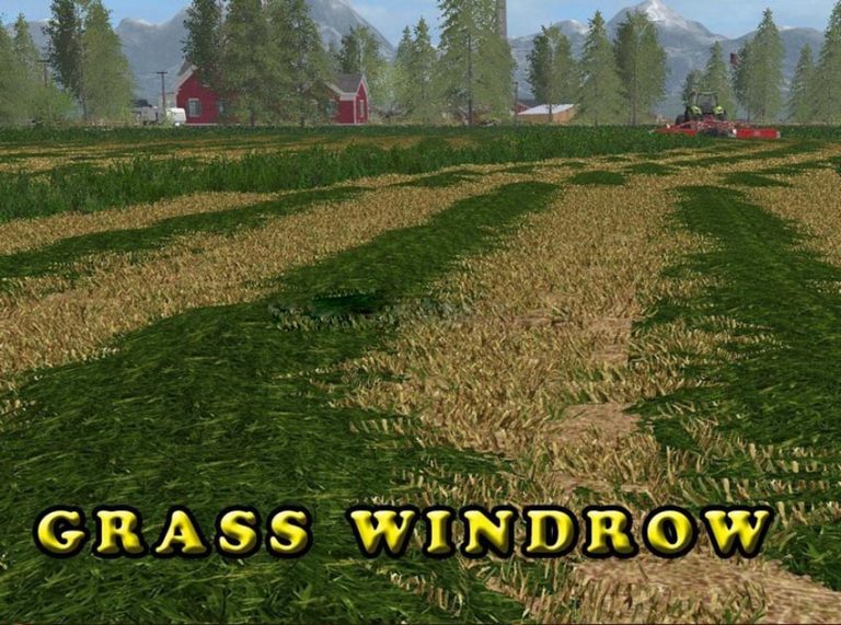 Grass texture fillplanes foliage and Terrain Ground v 1.0 [SP] – FS17 mod