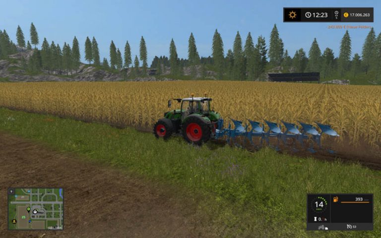 Lemken Juwel 8 V 1.0 [MP] – FS17 mod