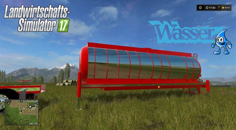 Water tank for Peterbilt Daycab V 1.1 [MP] – FS17 mod