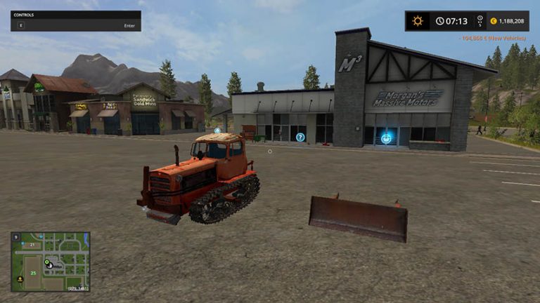 DT-75 and leveler V 2.0 [MP] – FS17 mod