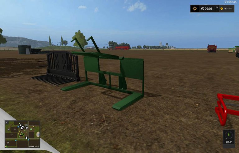 Pallet fork V 1.0 [MP] – FS17 mod