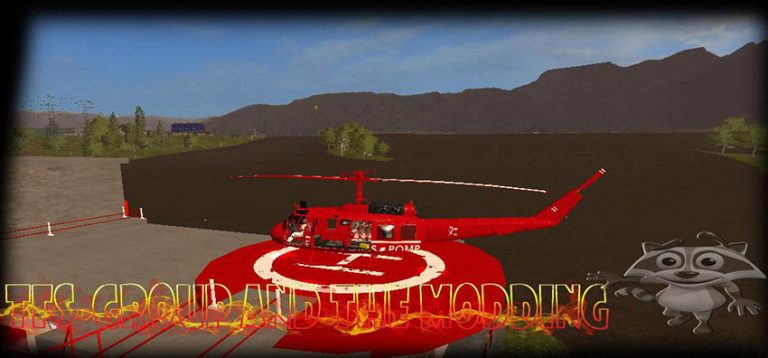 Bell UH1D SAPEURS POMPIERS – FS17 mod