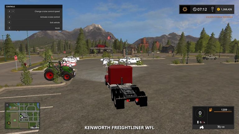 Freightliner WLF v 1.0 [MP] – FS17 mod