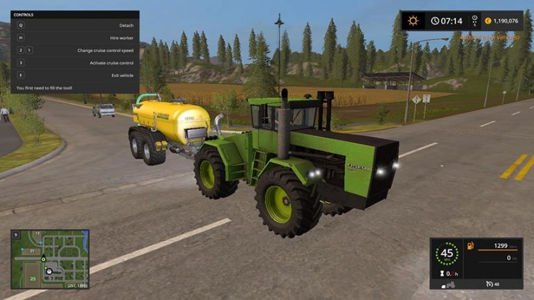 Steiger Tiger 250 V 1.0 [MP] – FS17 mod