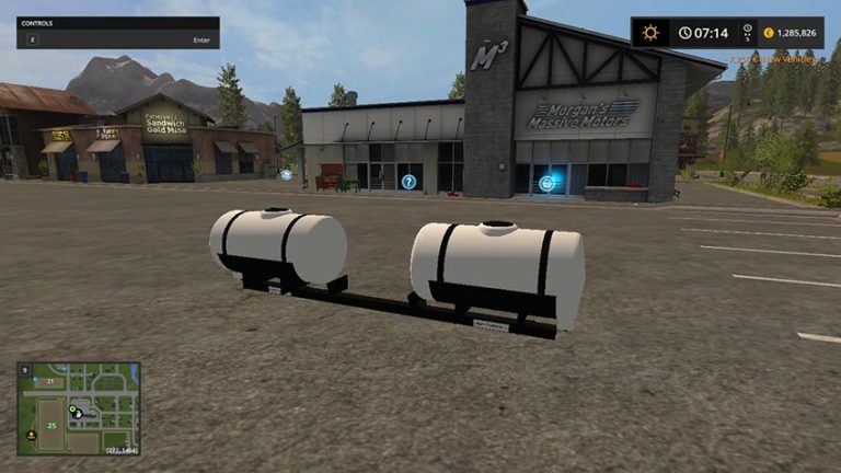 Agri Products Saddle Tanks v 1.0 – FS17 mod