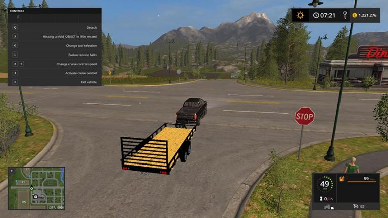 Dual Axle Utility Trailer v 1.0 – FS17 mod