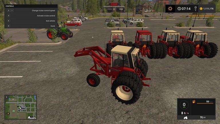International Harvester 86 Series Pack v 1.0 – FS17 mod