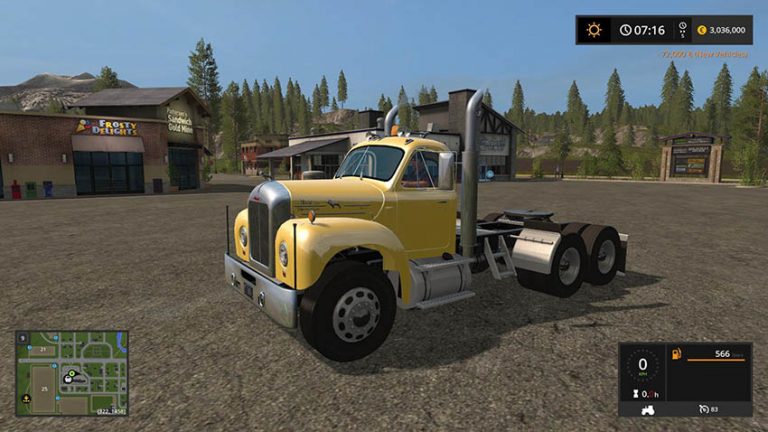 Old Mack b61 v8 truck v 1.0 – FS17 mod