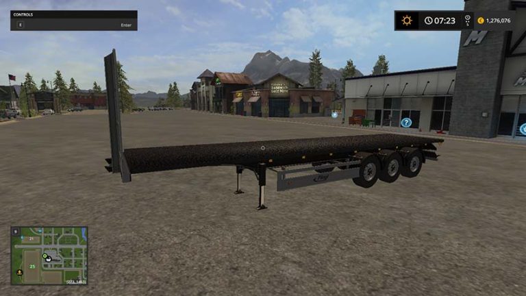 Auto Load Bale trailer – FS17 mod