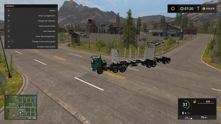 FOREST CARRIAGE Trailer v 1.0 – FS17 mod