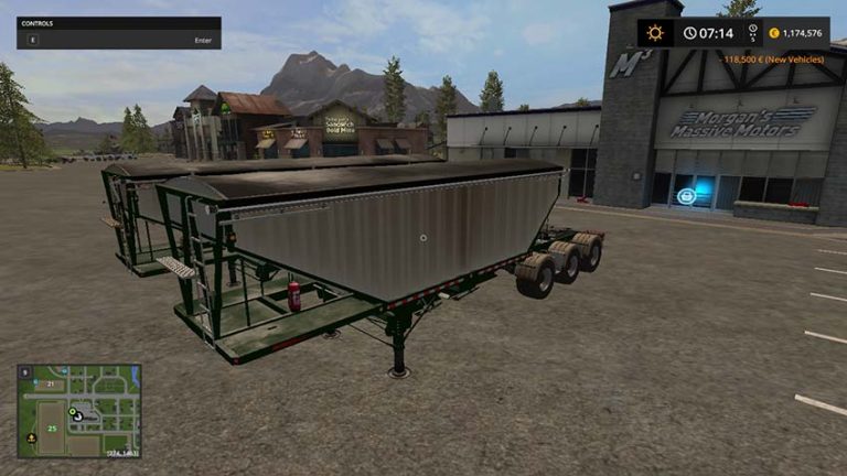 Grain Hopper A and B v 1.0 – FS17 mod