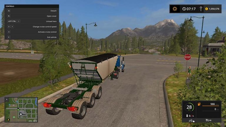 Grain Hopper A and B v 1.0 – FS17 mod