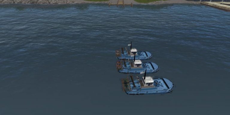 Blue Boat V 1.0 [MP] – FS17 mod