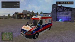 Poland Ambulance MB Sprinter v 1.0 – FS17 mod