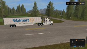 Walmart Peterbilt and Trailer v 1.0 – FS17 mod