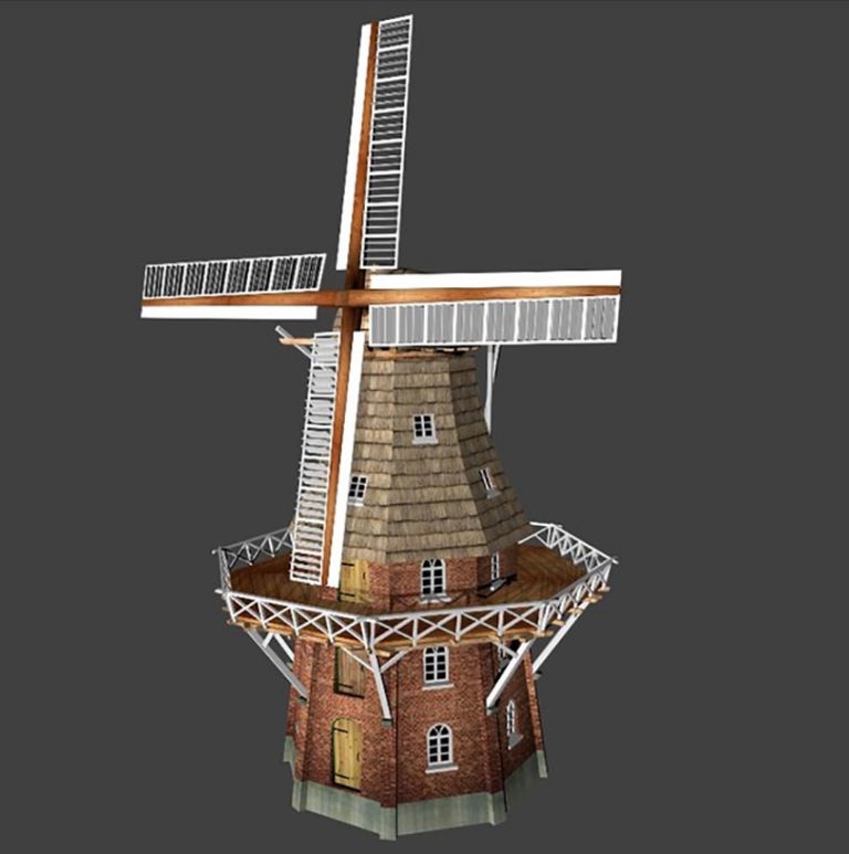Windmill V 2.0 [SP] – FS17 mod