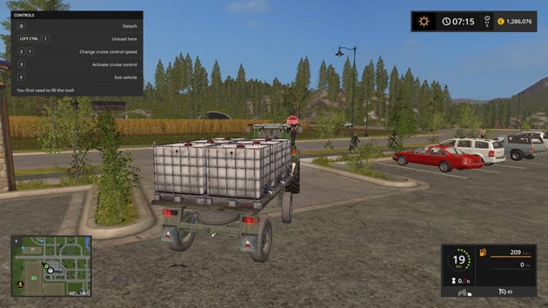 AUTOSAN D-47 WATER V 1.0 [MP] – FS17 mod