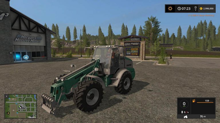 Kramer Radlader 320 Tms v 3.0 – FS17 mod
