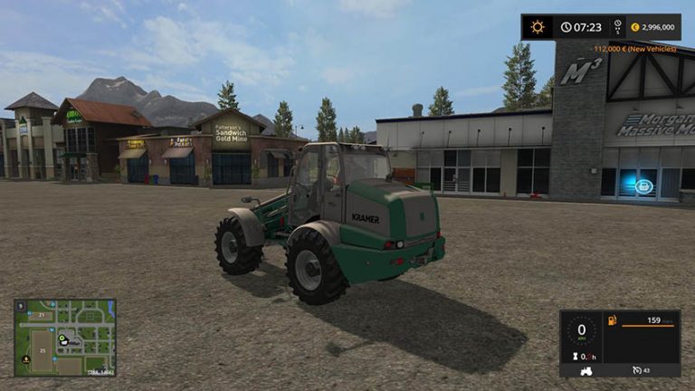 Kramer Radlader 320 Tms v 3.0 – FS17 mod