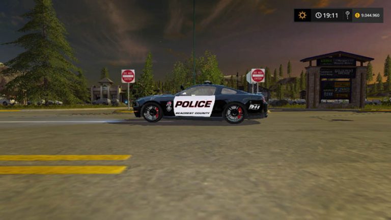 Seacrest County Police V 1.0 [SP] – FS17 mod