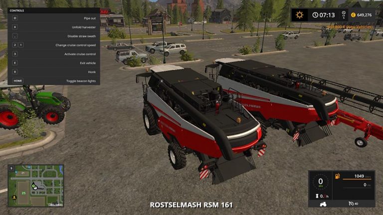 Rostselmash RSM-161 v 1.0 – FS17 mod