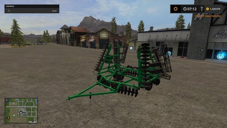 Summers DT2510 Disc v 1.0 – FS17 mod